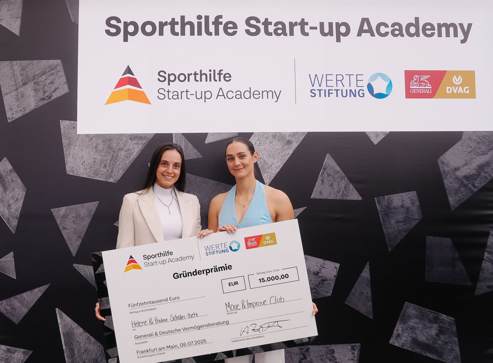 Start-up Academy 2025: Helene & Pauline Schäfer-Betz gewinnen – Werte ...